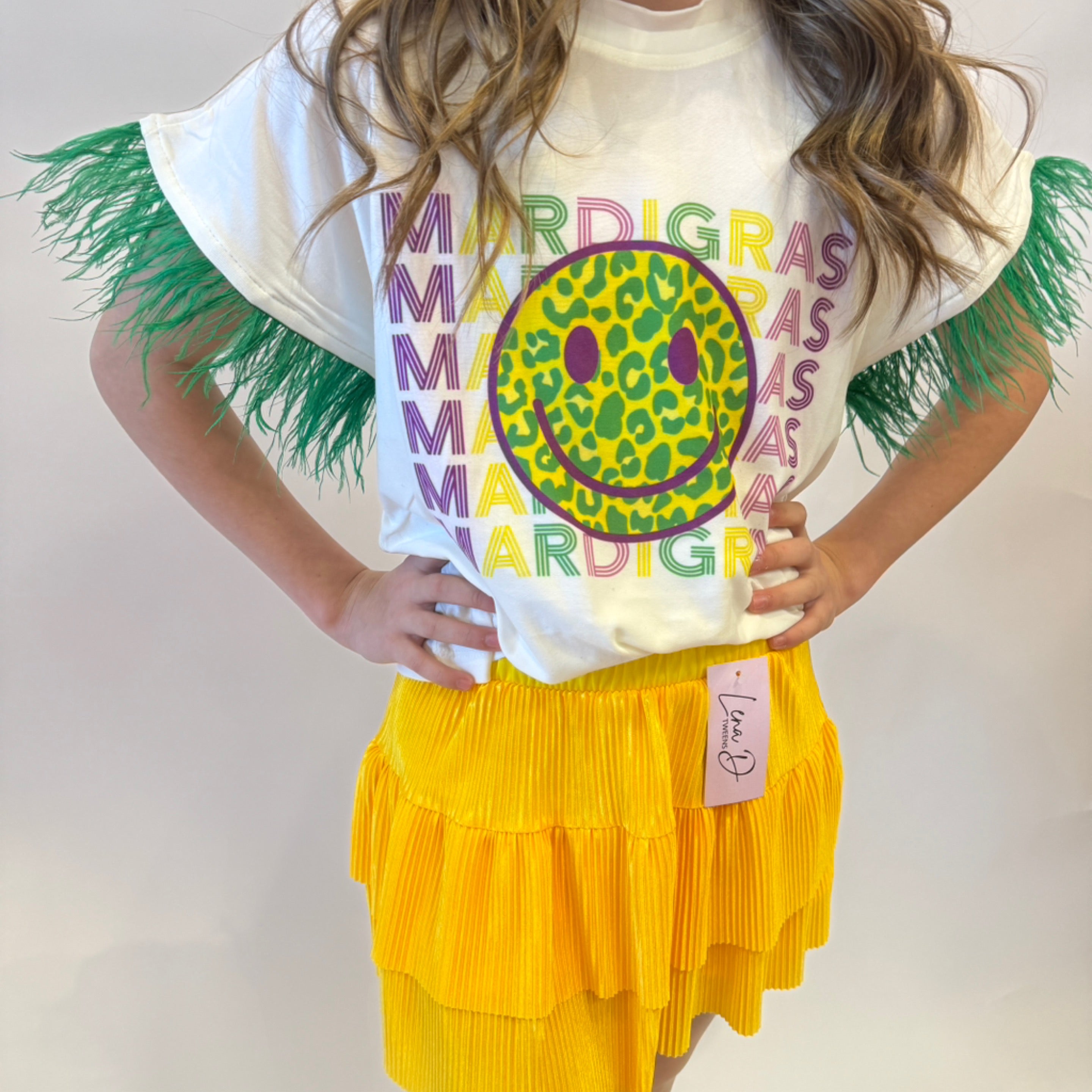 “Kate” Tween MG Smiley Top | Unique Boutique